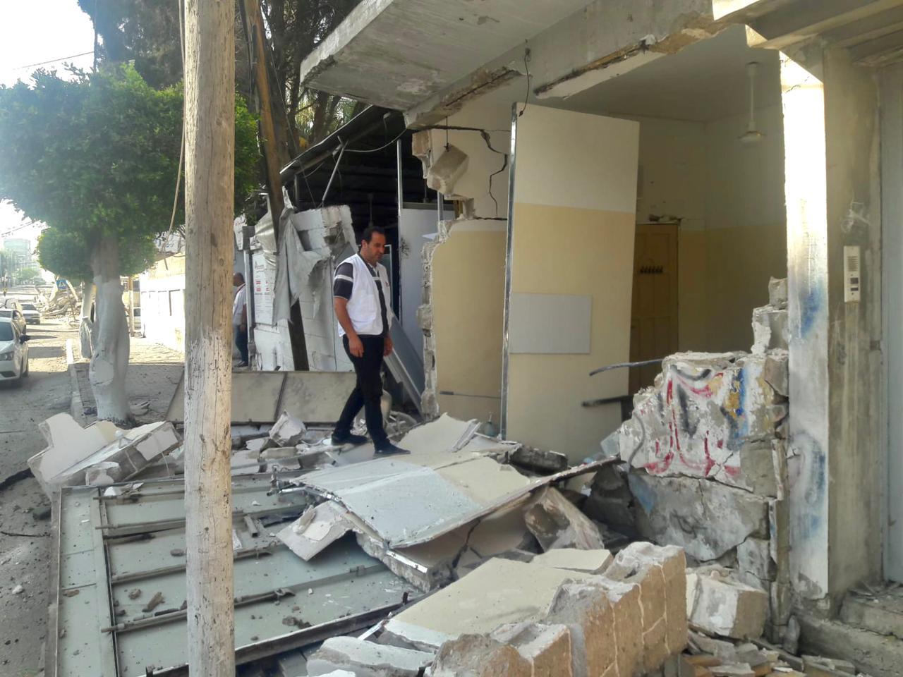 Israel urged to stop Gaza attacks as trauma clinic is damaged in ...